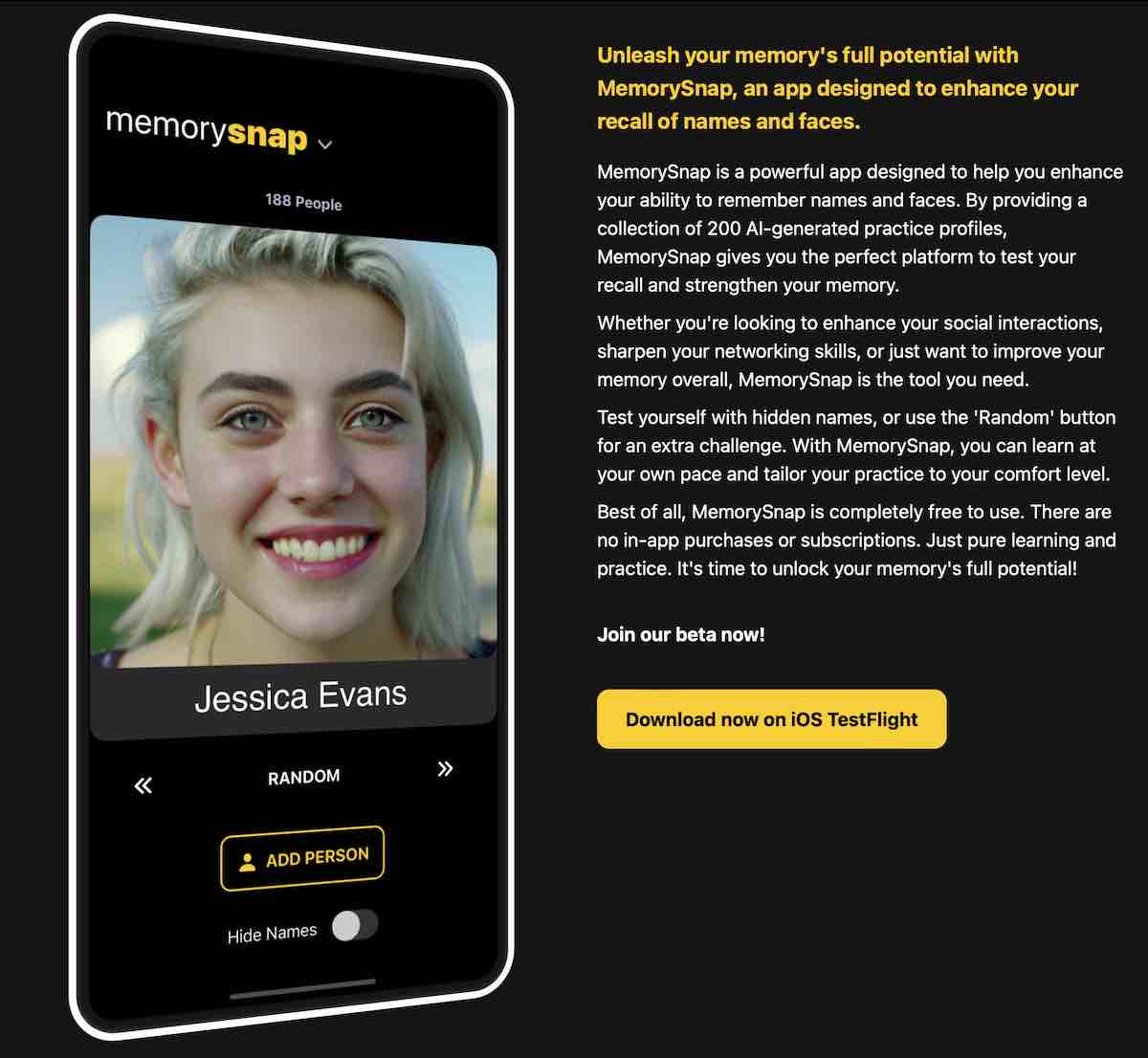 MemorySnap - Improve Your Memory